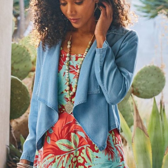 Soft Surroundings | Jackets & Coats | Soft Surroundings Fontanne Jacket ...